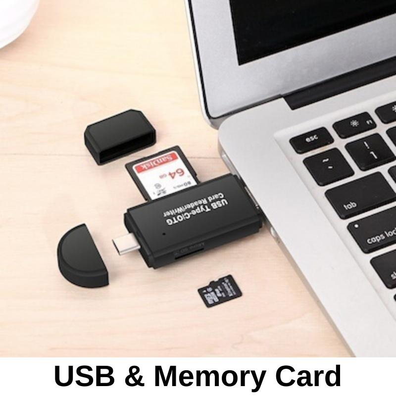 USB & Memory Card